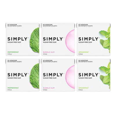 SIMPLY MINTS- PEPPERMINT – Simply Gum
