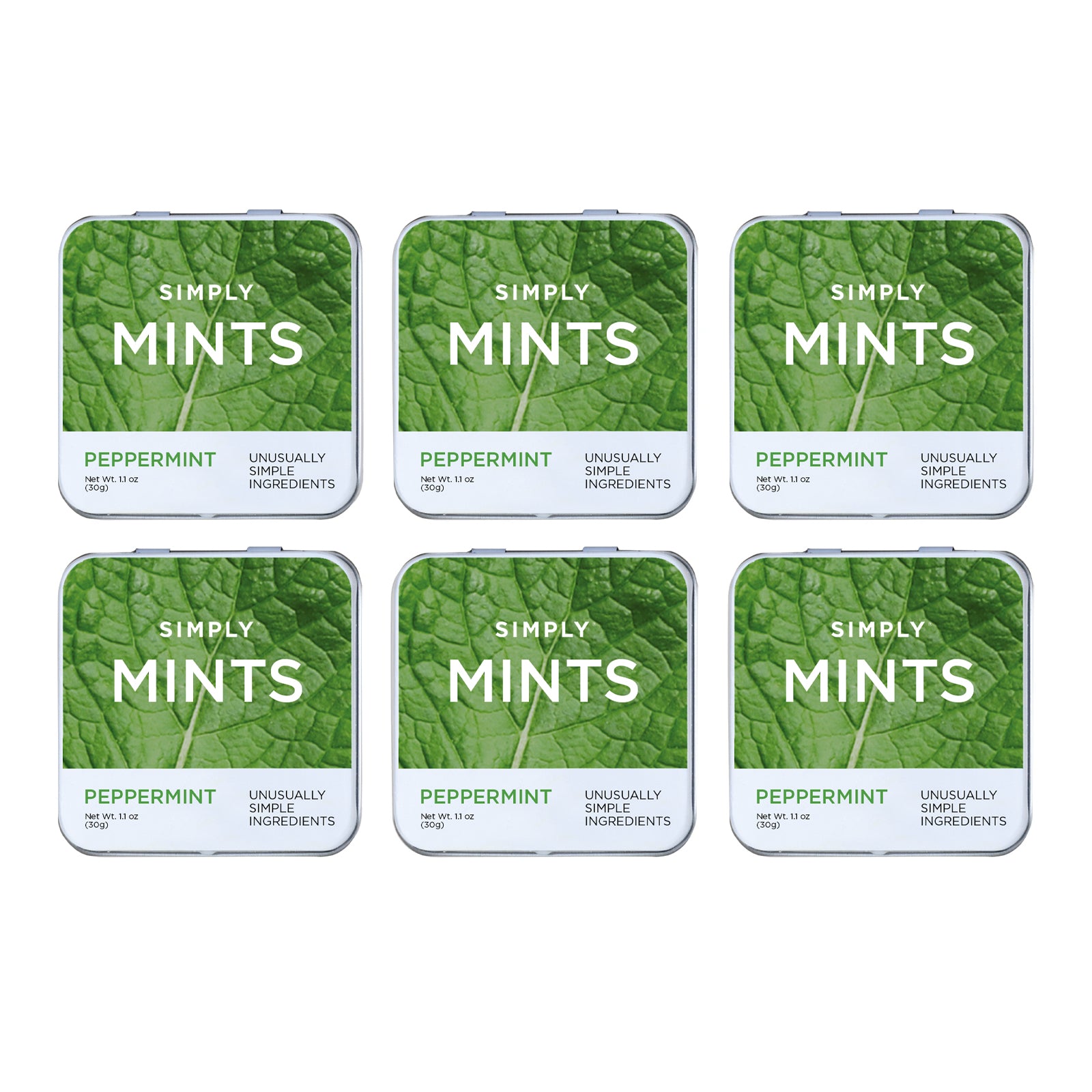 SIMPLY MINTS- PEPPERMINT – Simply Gum