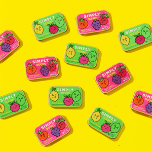 Simply Gum Natural Chewing Gum, Mints, Chocolates, and Fruit Bites
