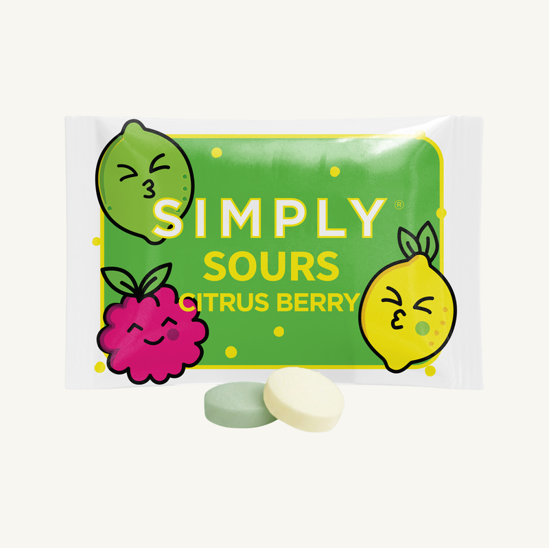 SIMPLY SOURS- CITRUS BERRY – Simply Gum