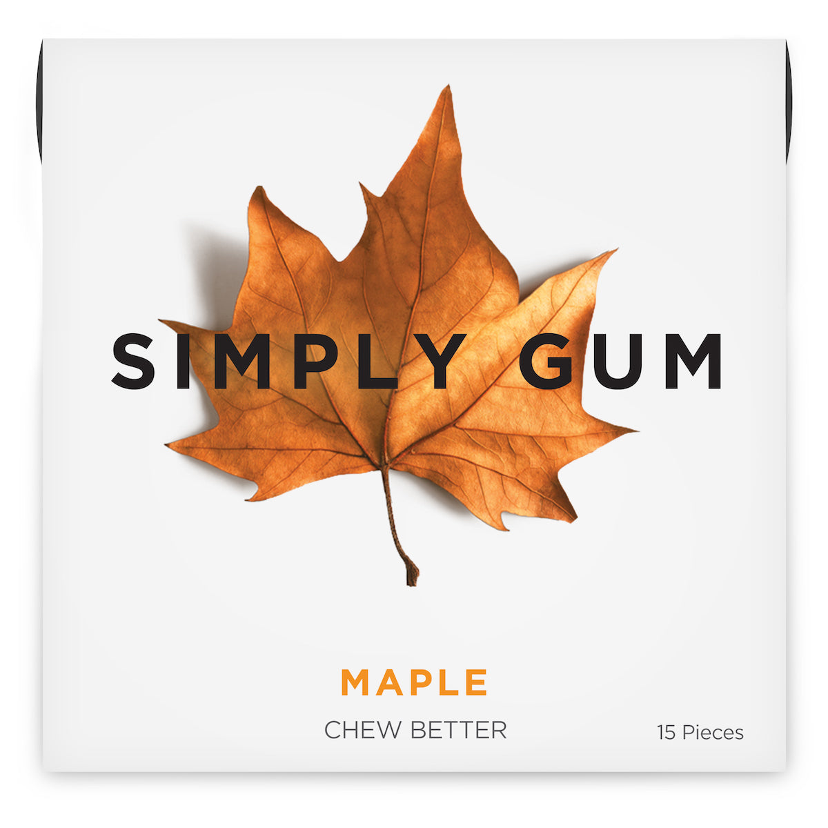 Maple Gum | All Natural, Sweet Maple Gum by Simply Gum